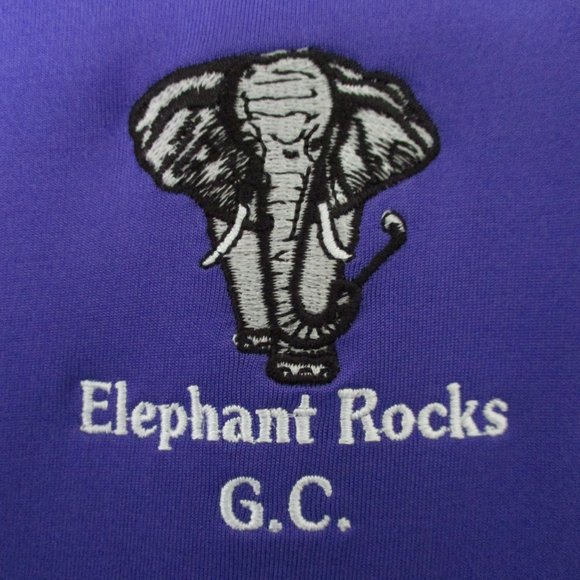 Antigua | Tops | Antigua Womens Ls Elephant Rocks Gc Az Full Zip Golf ...